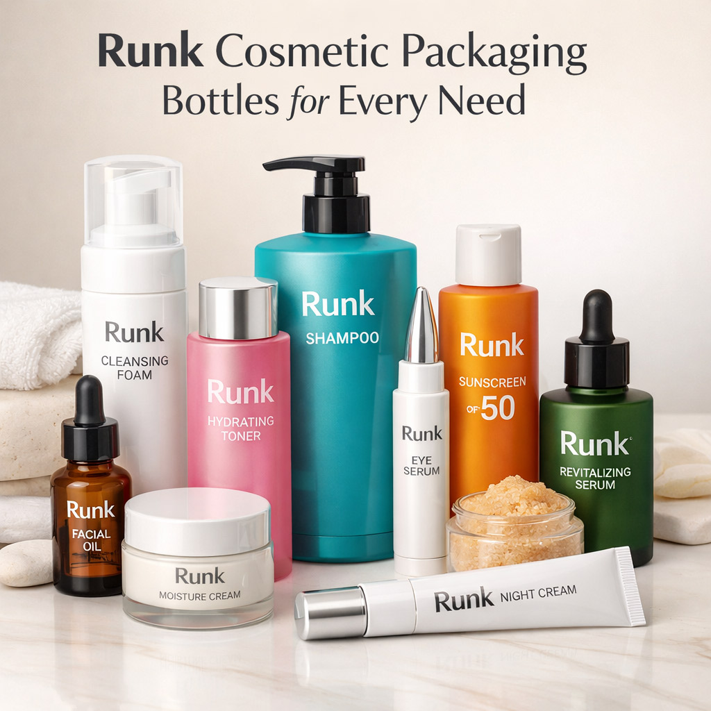Runk Cosmetic Packaging Bottles for Every Need-www.runkgroup.com